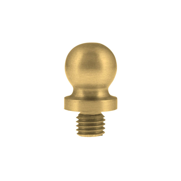 2.2mm Ball Finial in Satin Brass - Grandeur Hardware